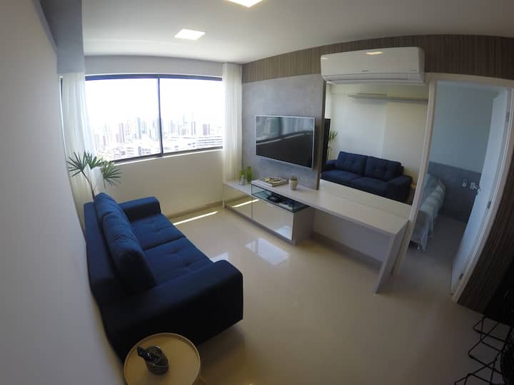 Flat Top Em Boa Viagem. Ao Lado Do Shopping Recife - Recife