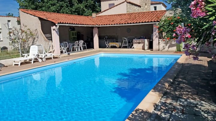 Grande Villa 8 Personnes Mega Piscine Tout Confort - Manosque
