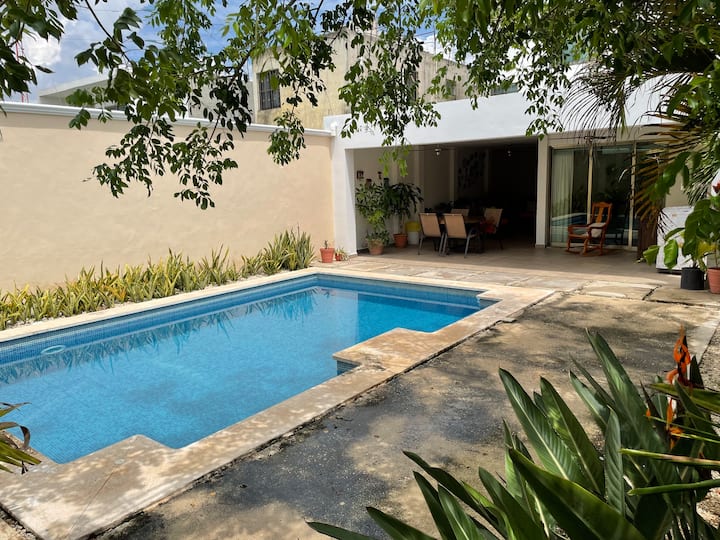 Casa Kerpis/9 Pp/lavadora/20 Min Playa/wifii/ac - Mérida