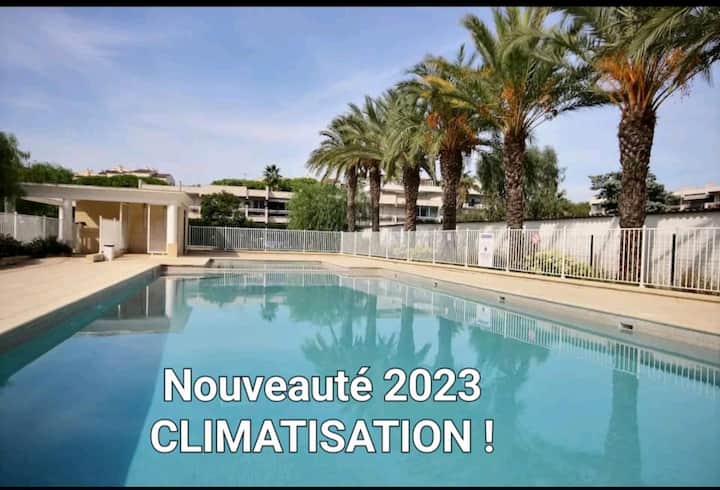 Beau 2 Pièces/piscine/plage 5mns à Pied - Antibes