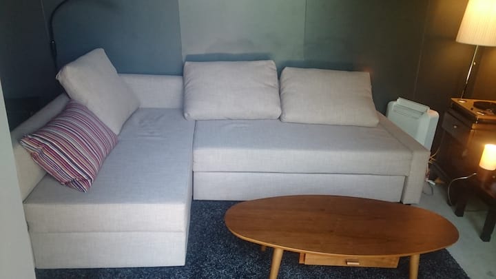熱海の森のGuest House A(ゲストハウス A)有名建築家が手がけたユニークな森の隠れ家。 - 熱海市