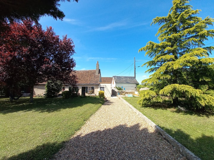 La Petite Maison, Amboise : Piscine, Jardin, Bbq - Amboise