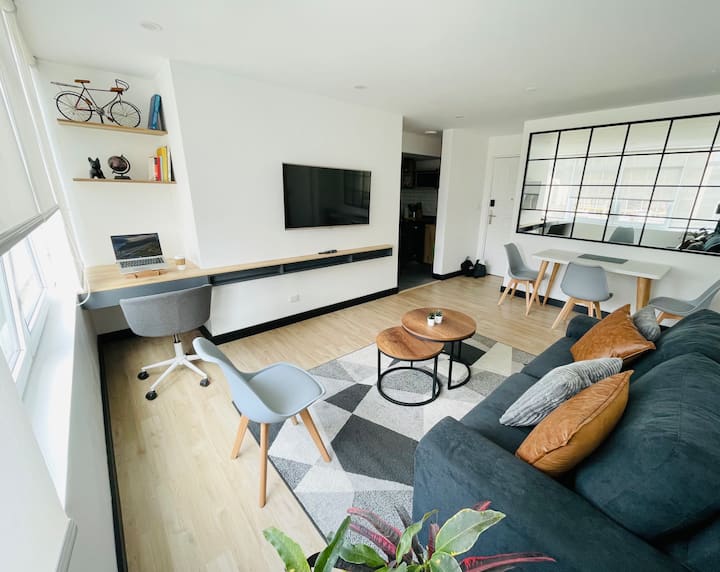 Acogedor Apartamento En El Corazón De Miraflores - Lima