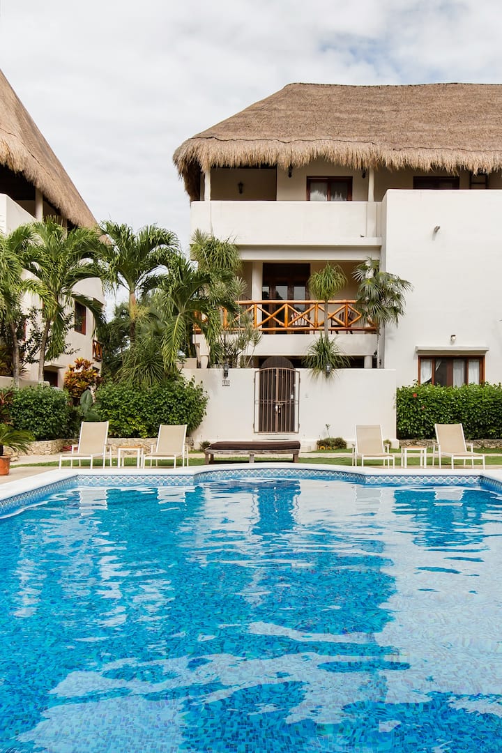 Chill In The Plunge Pool At A Tree-top Tulum Jungle Loft - Riviera Maya