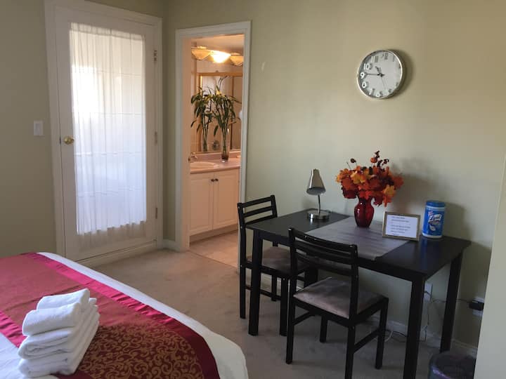 Bedroom With Private Bathroom - Burnaby