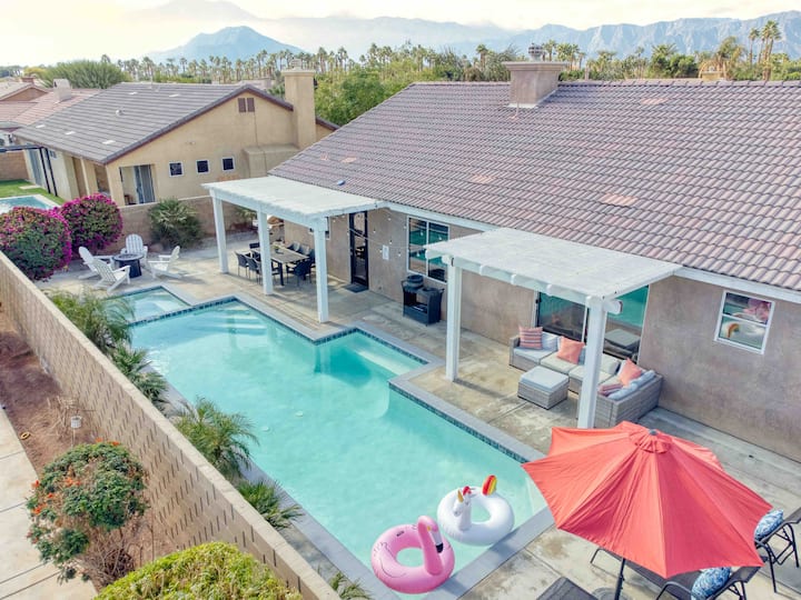 Stylish House L Karaoke L Saltwater Pool L Spa - Indio, CA