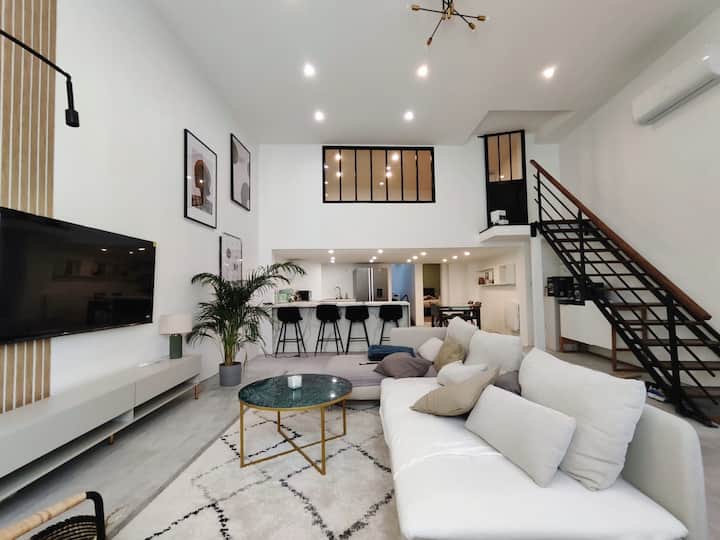Chic Loft With In-suite Hammam - Béziers