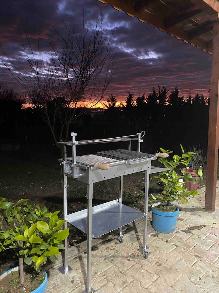 3 Dönüm Arsada 4 Bitişik Odadan Oluşan çIftlik Evi - Çatalca