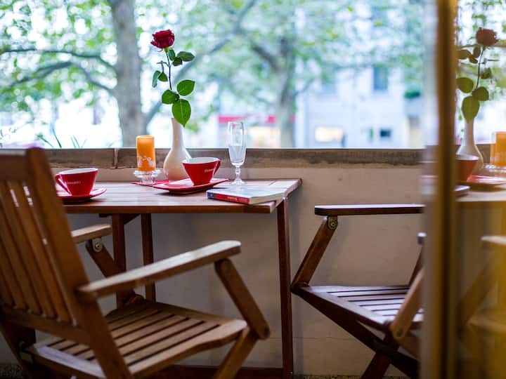 Holiday Apartment With 2 Balconies Wifi & Bicycles - Dresden