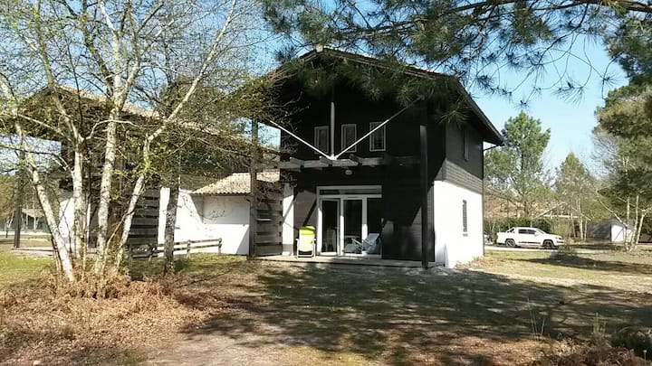 Chalet Marina De Talaris Avec Accès Piscine Et Lac - Lacanau