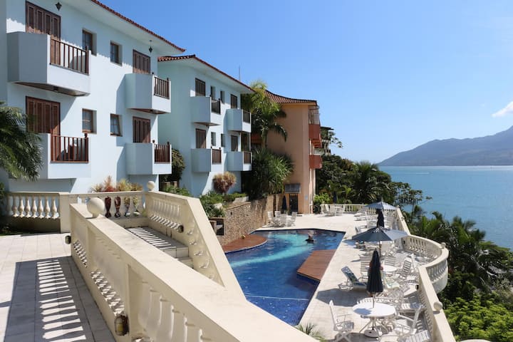 Ap Vista Mar, Praia São Sebastião, Piscina Climat+ - Ilhabela
