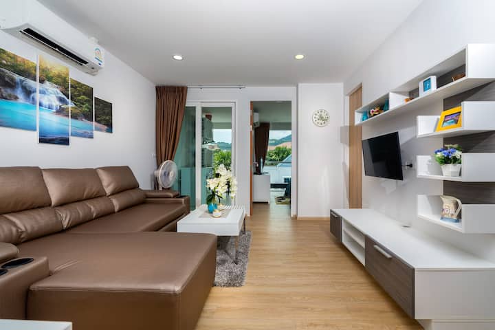 Delightful 1 Bedroom Apartment @Kata, Beach - 900m - Kata Beach