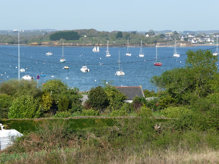 Charmante Maison Avec Vue Mer Et Grand Jardin - Ibis budget Brest Sud Plougastel