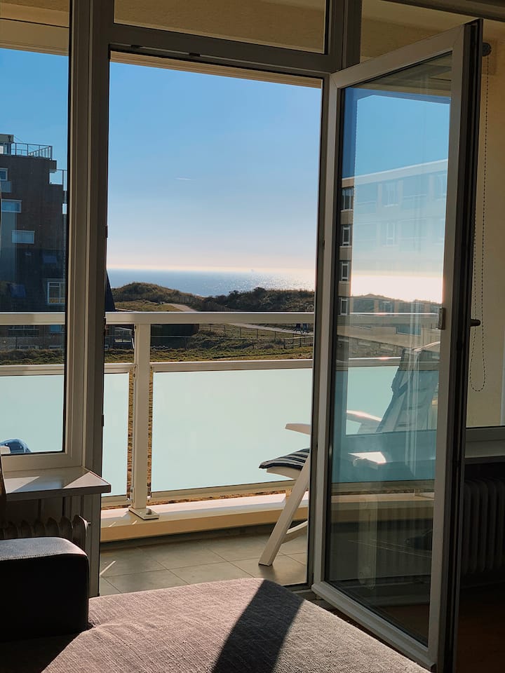 Beautiful Beach Apartment(70m2)with Sea View - Castricum