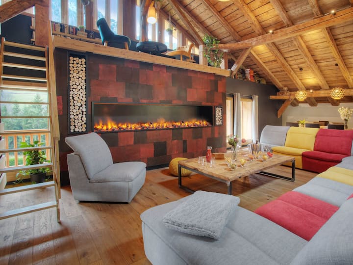 Chalet 1703 - Refuge Alpin Avec Spa & Sauna - Le Grand-Bornand