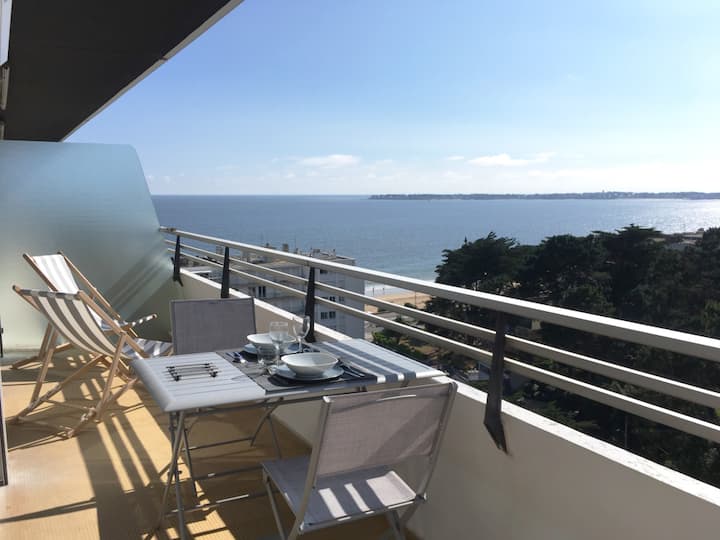 Bel Appartement 10ème ÉTage De La Tour St Clair - La Baule-Escoublac