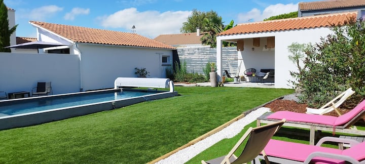 Maison Avec Piscine,6 Pers, Calme, Prox Larochelle - La Rochelle