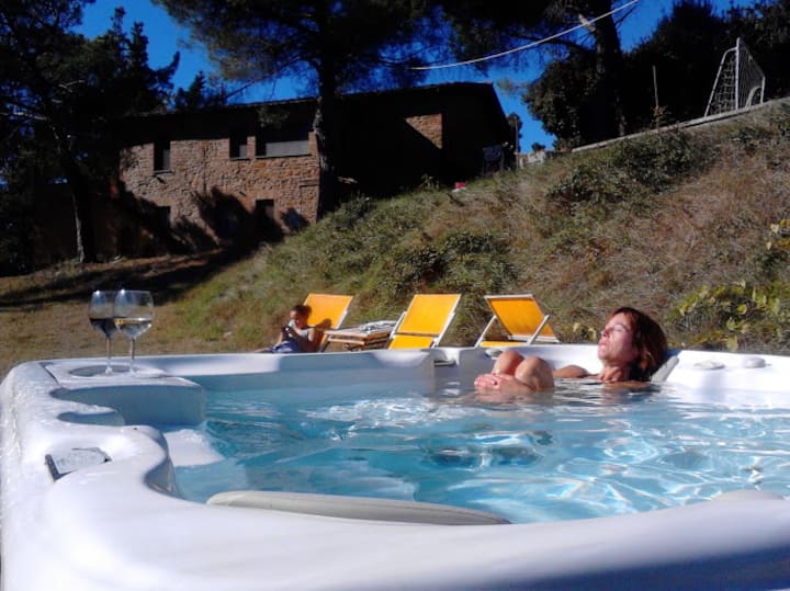 Maison 16-18 Personnes Dans Un Parc Extraordinaire - Umbria