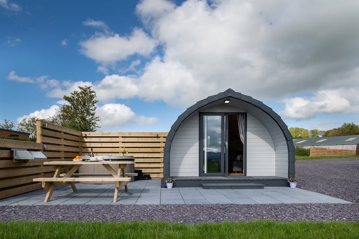 Secluded Pod 3 @ Waenfechan Glamping - North Wales