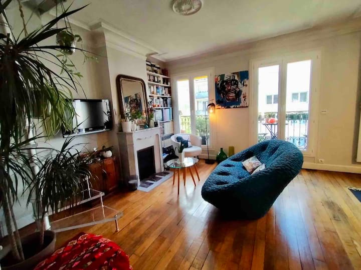 Cozy Parisian Duplex With Balcony - Le Perreux-sur-Marne