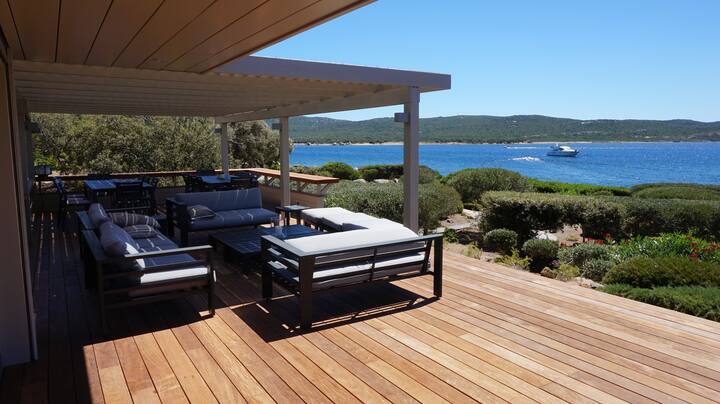 Villa 207 Pieds Dans L'eau Vue Mer - Pianottoli-Caldarello