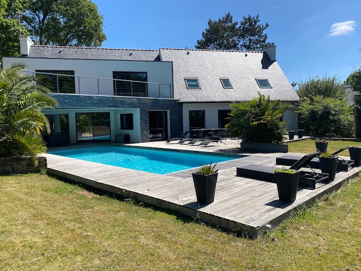 Grande Maison Moderne Proche Benodet Et Quimper - Quimper