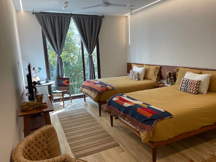 Stylish Studio In Aldea Zama W/fiber Optic & Pool - Tulum