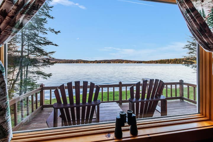 Back Lake Waterfront - ATV/Snowmobile Trail Access - Cabins for Rent in ...