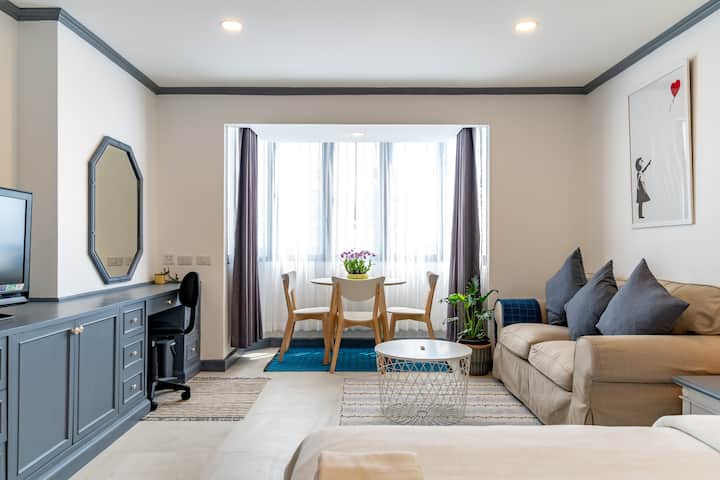 Studio Apartment Near Nana Skytrain Center Bkk 05 - Bangkok