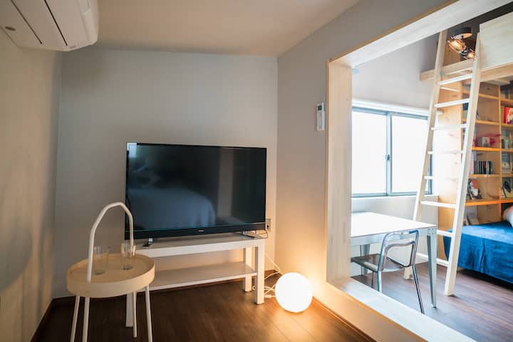 High Speed Wifi(wired Connection)/39㎡/vr's Qr - Shinagawa