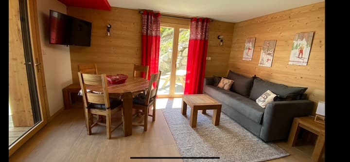 Joli T2 Cabine Bas De Chalet - Les Angles