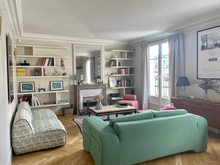 Superbe Appartement 10 Min Arc De Triomphe, Balcon - Párizs