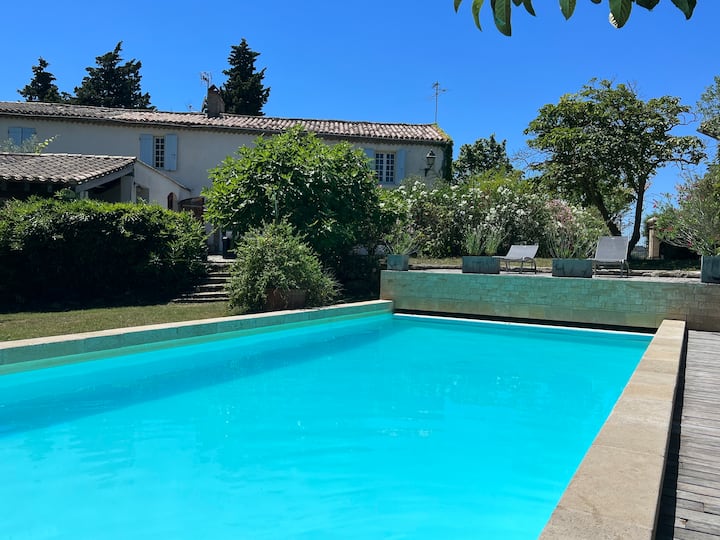 Gites La Chouette  Bleue 24 P., Piscine, Jacuzzi - Revel