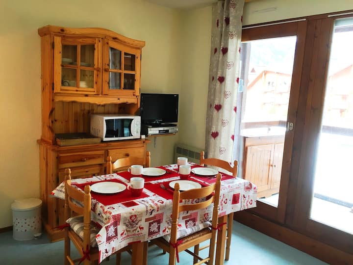 Studio Confortable Au Hameau Du Lay/les Contamines - Les Contamines-Montjoie