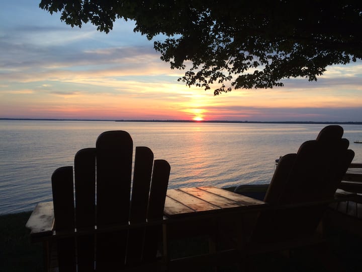 Sunsets Over Lake Champlain Vermont - St Albans City, VT