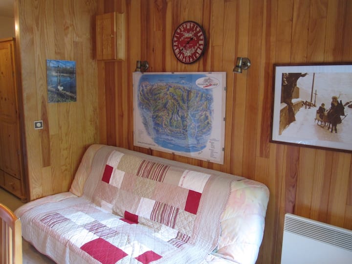 Studio 3/4 Pers. Tout Confort ( 22 M2️⃣ + Loggia) - Lac de Tavaneuse