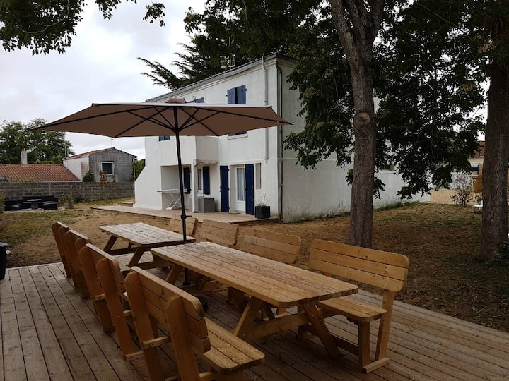50 M Accès Plage - Maison 6 Chambres - L'Aiguillon-sur-Mer