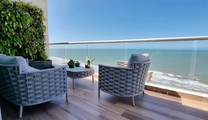 Hermoso Penthouse Con Jacuzzi Y Vista Increíble ! - Cartagena, Colombia