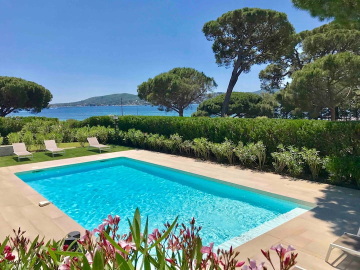 Belle Villa Provençale, Vue Mer, Accès Plage - Grimaud