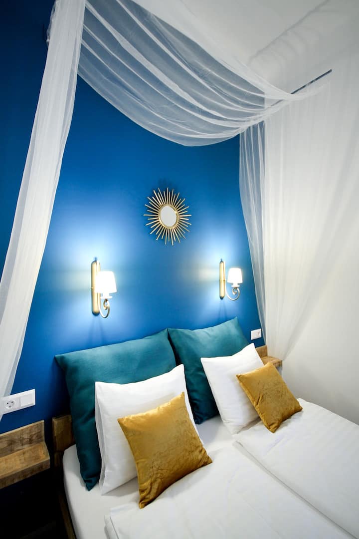 ⭐Sapphire♚ Lux Loft Style At The Deák Sq ❤️A/c✔️ - ブダペスト