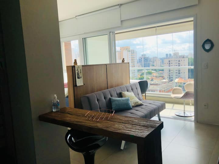 Aconchego E Design - Studio Incrível Na V. Mariana - São Paulo