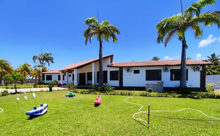 Casa 7/4 Com Piscina Na Praia 5 Suítes - Aracaju