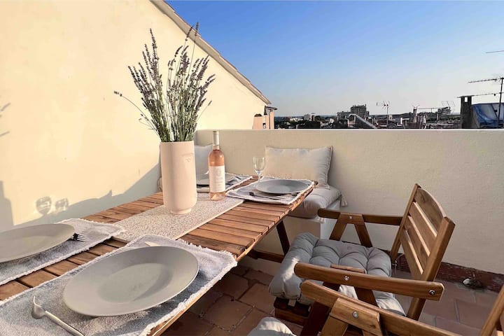 « La Terrasse » Duplex 2 Chambres Hyper Centre - Aix-en-Provence