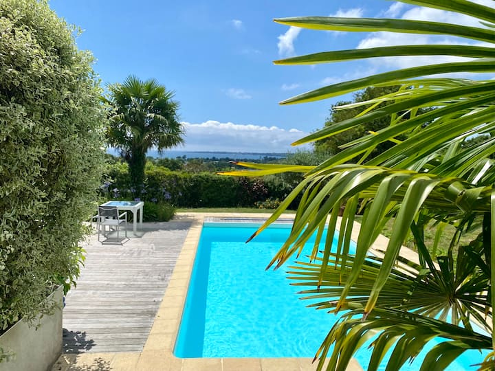 Suite Très Cosy Vue Mer Dans Son éCrin De Verdure - Concarneau
