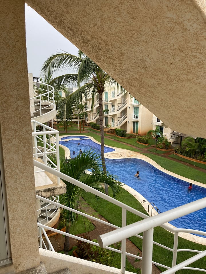 Departamento En Marina Diamante 6 Personas - Acapulco