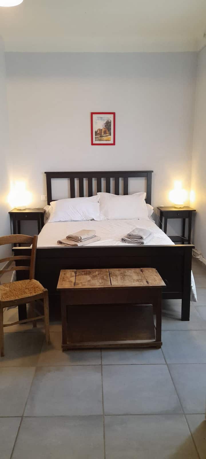 Chambre Manon Au Rdchaussée, Domaine Les Peupliers - Fontaine-de-Vaucluse