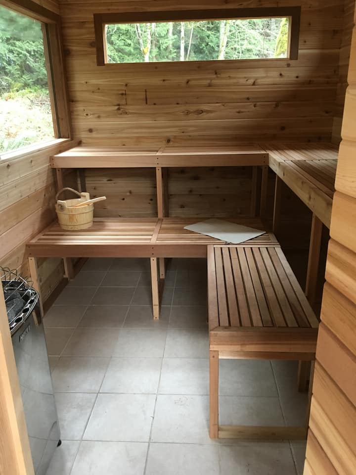 6 Acres With Custom Sauna No Cleaning Fee - Bellingham, WA