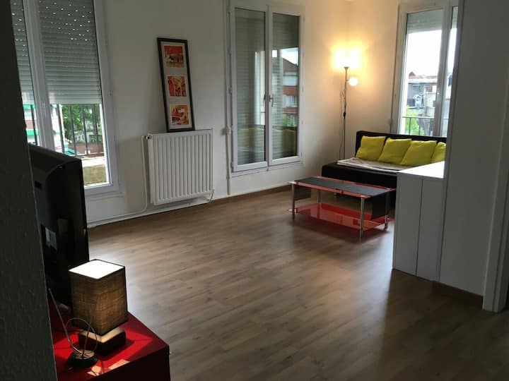 Spacieux Apart Centre Ville/large Flat Town Centre - Valenciennes
