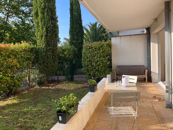 Superbe Appartement Cosy Avec Jardin Et Piscine - Bayonne