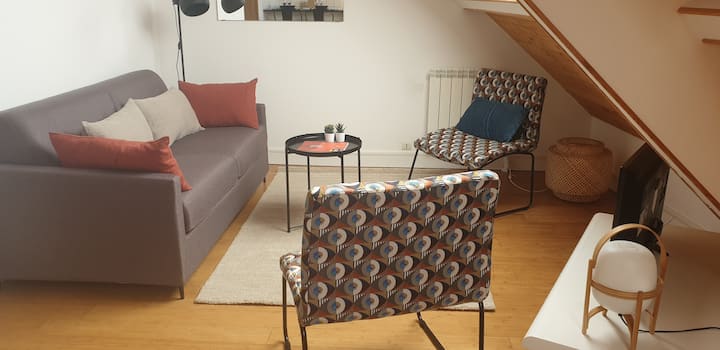 Charming 2 Rooms In The Heart Of Town - Dinard